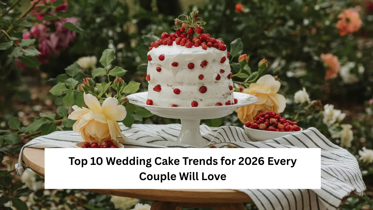 Top 10 Wedding Cake Trends for 2026 Every Couple Will Love